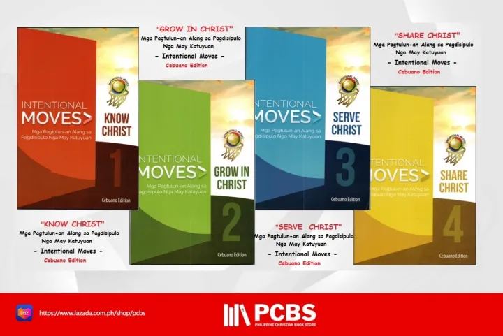 PCBS Intentional Moves CEBUANO Volume 1 - 4 (KNOW)(GROW)(SERVE)(SHARE ...