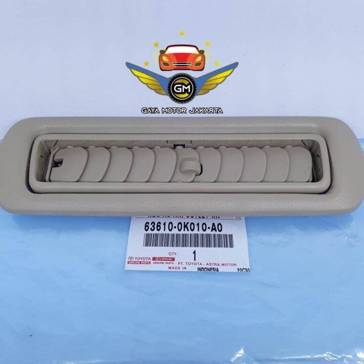 Grille Grill Kisi AC Belakang Toyota Innova 63610-0K010-A0 Krem ...