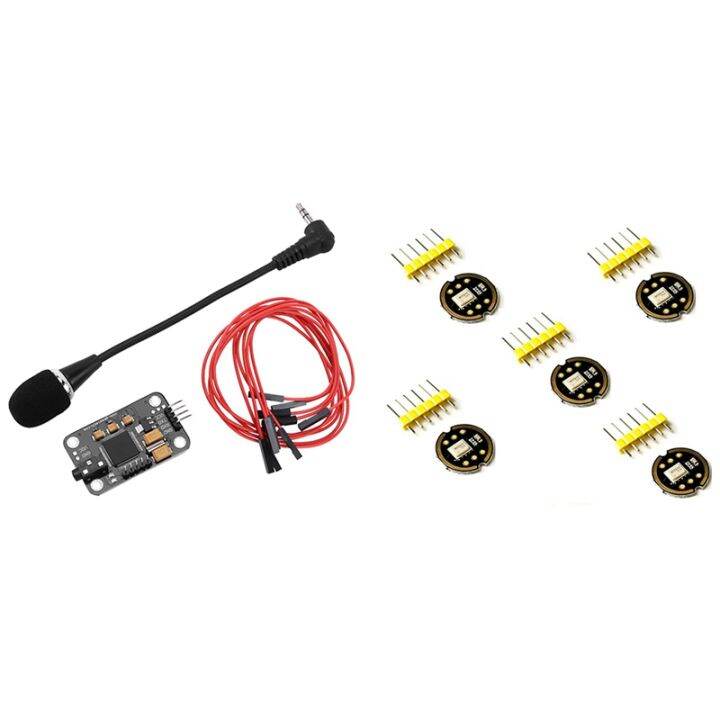 Voice Recognition Module with 5Pcs INMP441 Omnidirectional Microphone ...