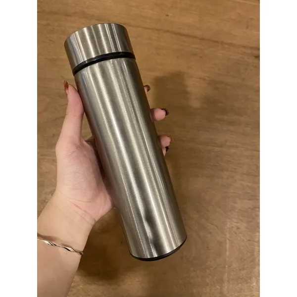 LED Stainless Thermos with Temperature Display 500ml Thermos with ...