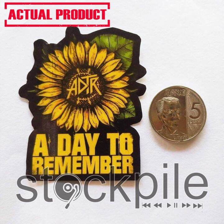A DAY TO REMEMBER BAND VINYL STICKERS | Lazada PH