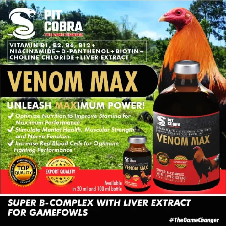 PIT COBRA - Venom Max (20ml) | Lazada PH