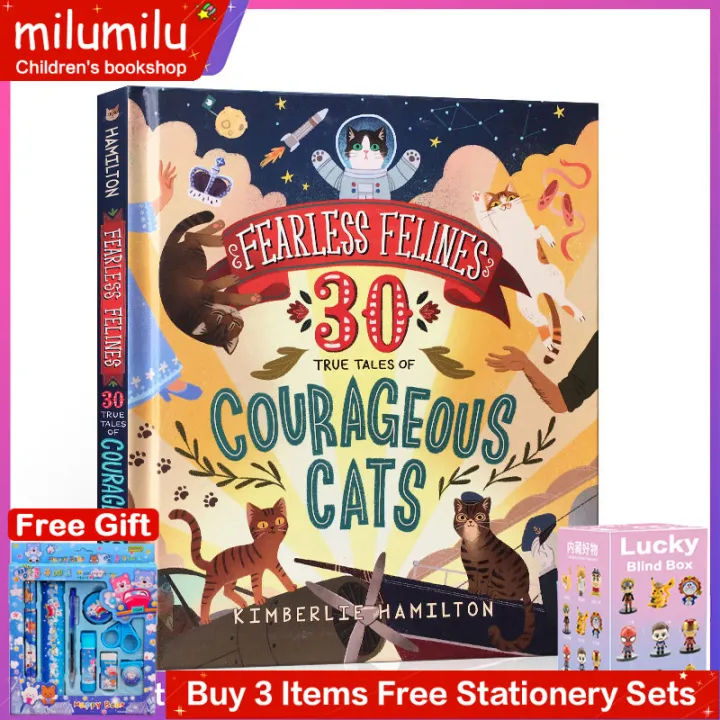 Original Children Popular Books Fearless Felines: 30 True Tales of ...