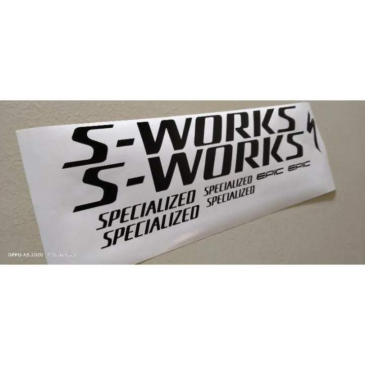 Professional S-Works EPIC and tarmac bicycle frame decal sticker set ...
