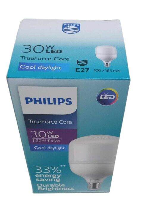 Philips TForce Core HB 30W E27 6500K 2800lm | Lazada