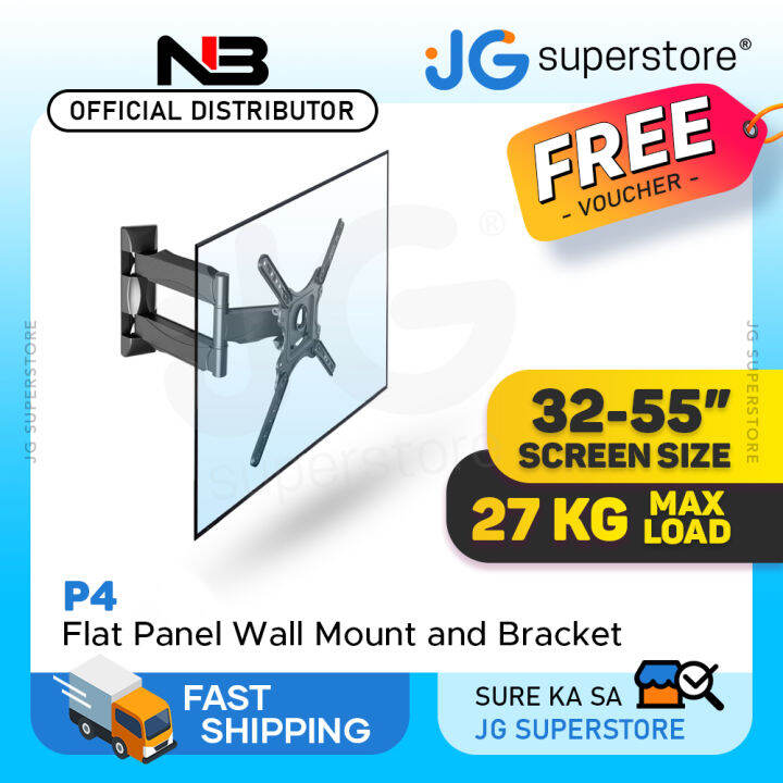 North Bayou NB P4 Full-Motion Cantilever VESA Wall Mount (32"-55 ...