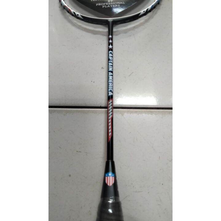 RAKET BADMINTON CARBON MADE IN TAIWAN RAKET KANSA CAPTAIN AMERICA ...