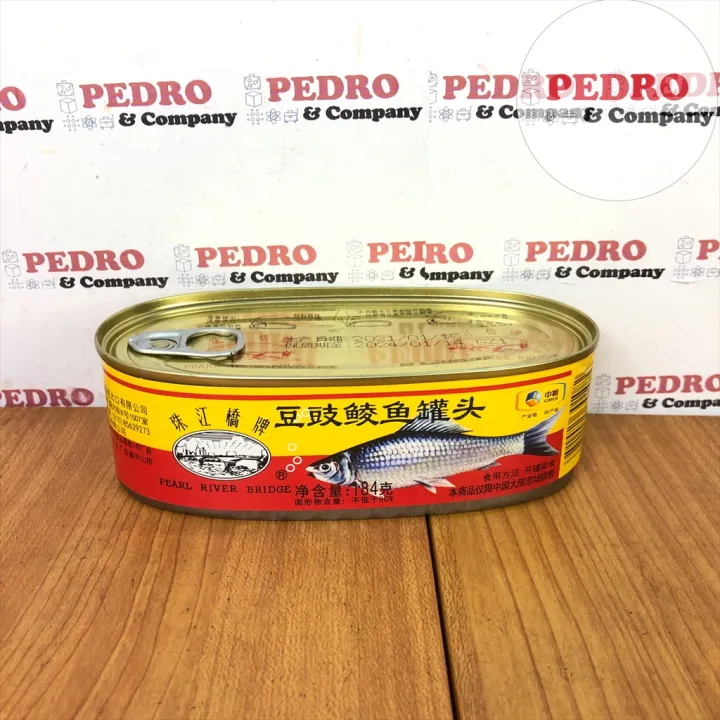 Pearl river bridge fried dace salted black beans 184 gram - tausi ikan ...