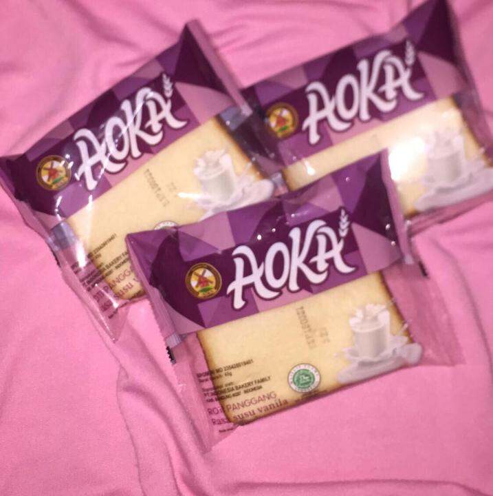 1 Kardus Roti AOKA isi 60 pcs | Roti pangang (Ropang) | Lazada Indonesia