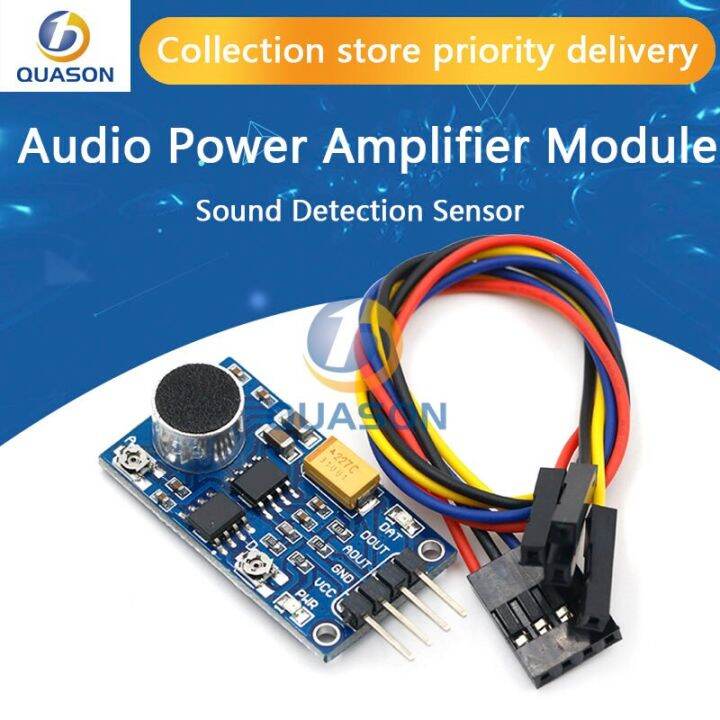 Lm386 Audio Power Amplifier Module Sound Detection Sensor Voice Sensor