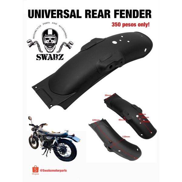 Rear fender for Classic motorcycle universal | Lazada PH