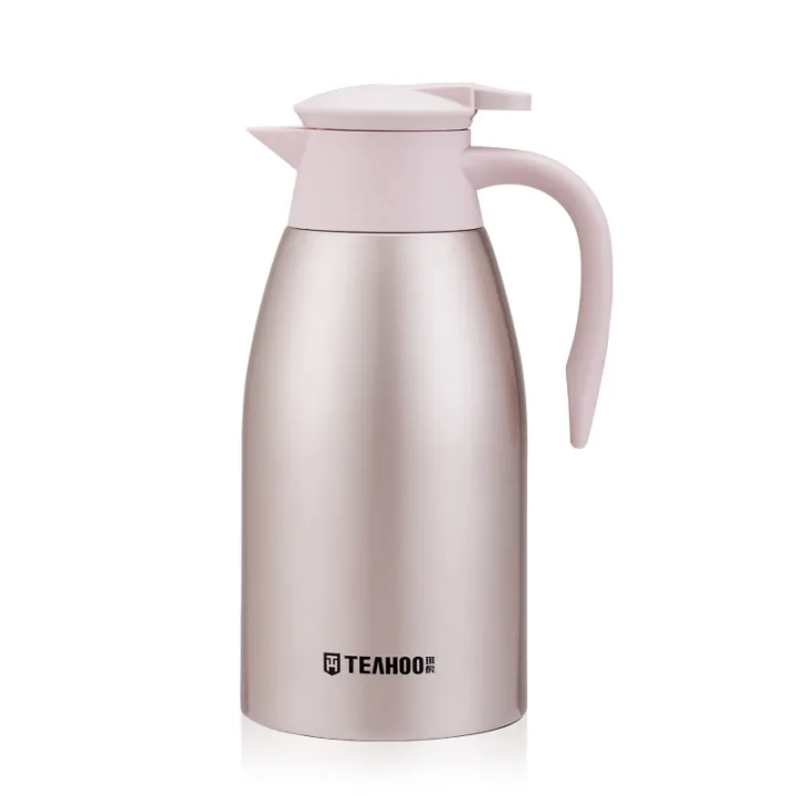 TEAHOO 2L Ketel Insulasi Termal Rumah Tangga Kapasitas Besar Menikah ...