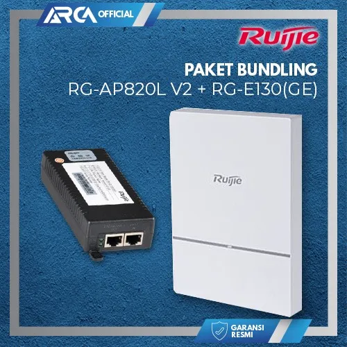 PAKET ACCESS POINT & POE RUIJIE RG-AP820L V2 & RG-E-130GE INDOOR | Lazada Indonesia