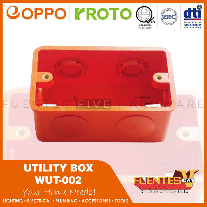 2x4 PVC Utility Box eOPPO | Lazada PH