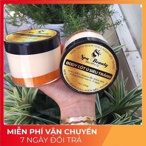 Kem Body Ủ Cốt Siêu Trắng Da 2 Tầng Spa Beauty 250g Siêu Kích Trắng Da ...