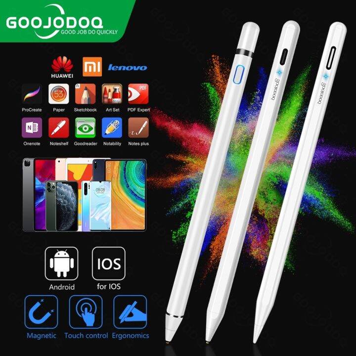 Goojodoq Stylus Pen for Android for iPad 5th Gen iPhone Xiaomi Pad 5 ...
