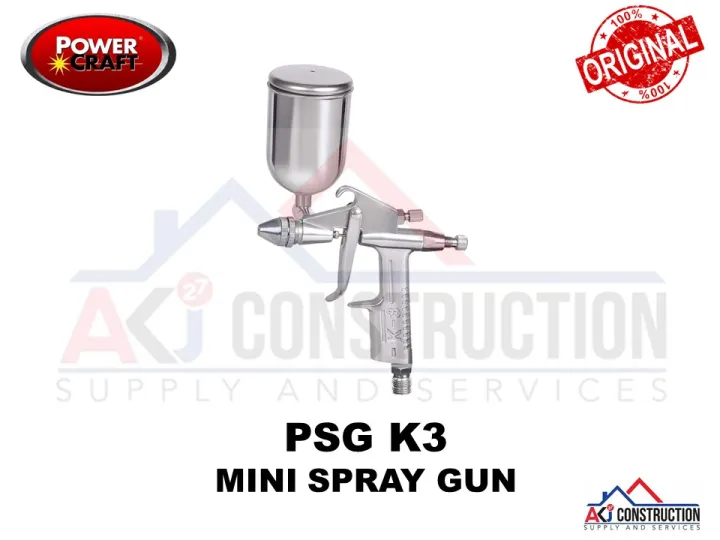 Original Power Craft PSG K3 Spray Gun Gravity Type | Lazada PH
