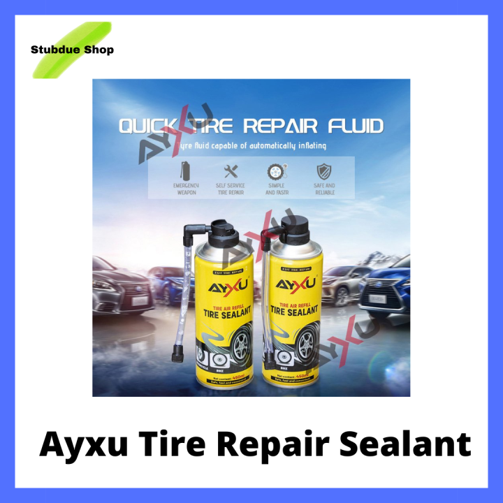 Original Ayxu Quick Tire Repair Fluid Tire Air Refill Tire Sealant Tire ...