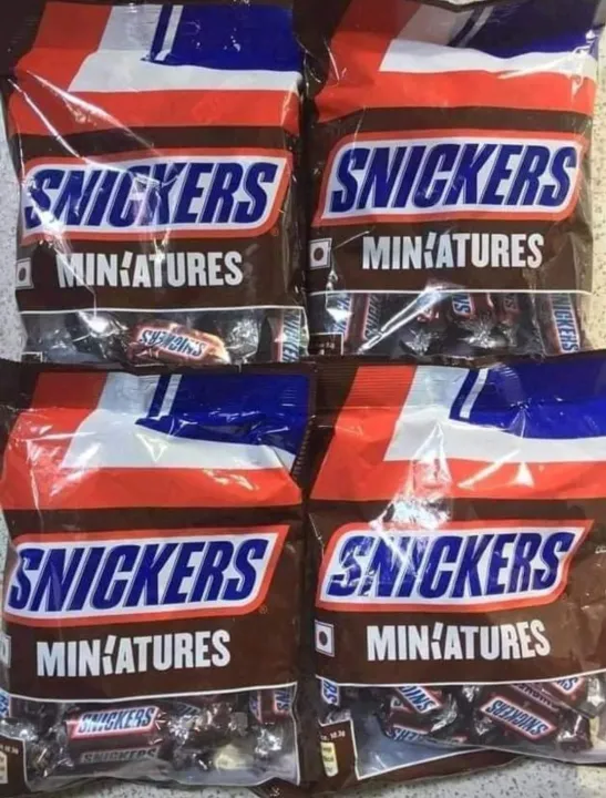 Snickers Miniatures (150g)... P155 per pack-- from SG!! | Lazada PH