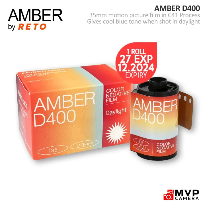 RETO AMBER D400 Daylight 135 35MM 27 exposures MVP CAMERA | Lazada PH