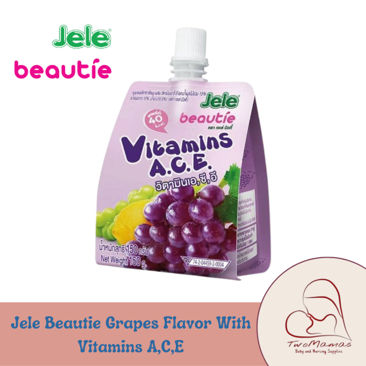 Jele Beautie Grape Flavored Drink with Vitamin A, C, E | Lazada PH