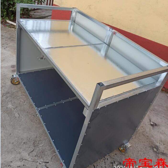 [COD] [Detachable Folding] Snack Car BBQ Catering Fried Skewer Wheeled ...