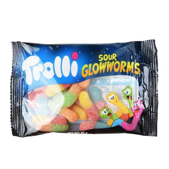TROLLI Sour Glowworms 45g | Lazada PH