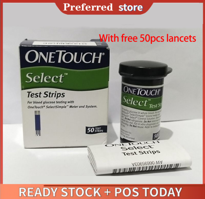 One Touch / Onetouch Select Simple 50แผ่น + 50เข็ม ( Expiry: October ...