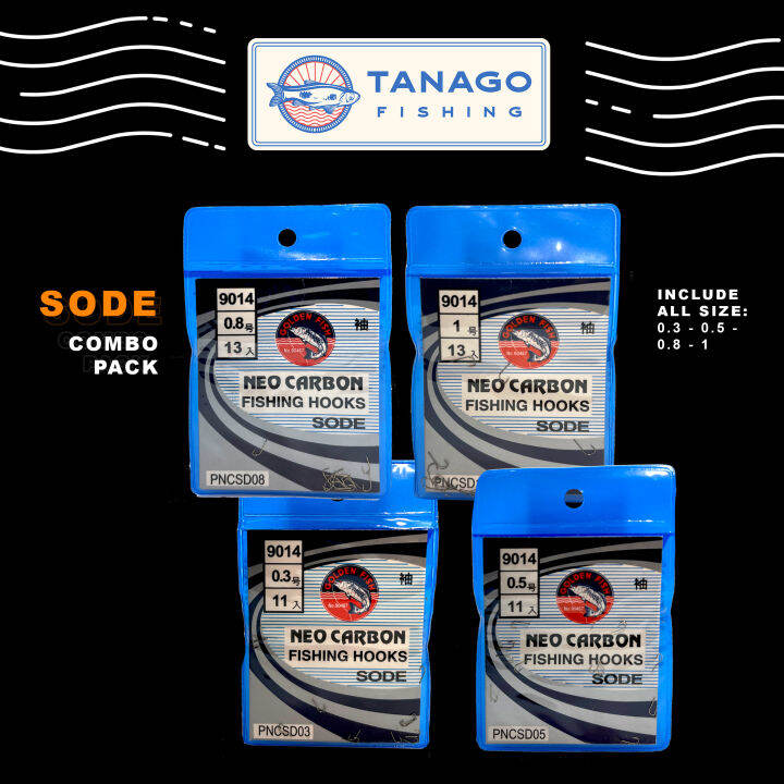 Tanago Micro Fishing Hook Neo Carbon SODE (Mata Kail) | Lazada