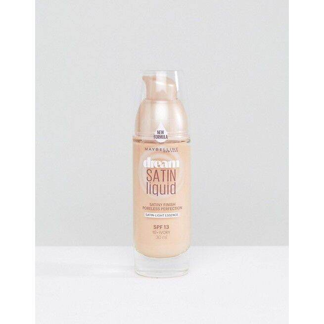 Dream Satin Liquid Foundation SPF13 for Radiant Healthy Looking Skin with Flawless Natural ...