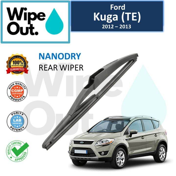 Ford Kuga 2012 - 2013 (TE) WipeOut NANODRY Rear Wiper Blade / Wiper Belakang | Lazada