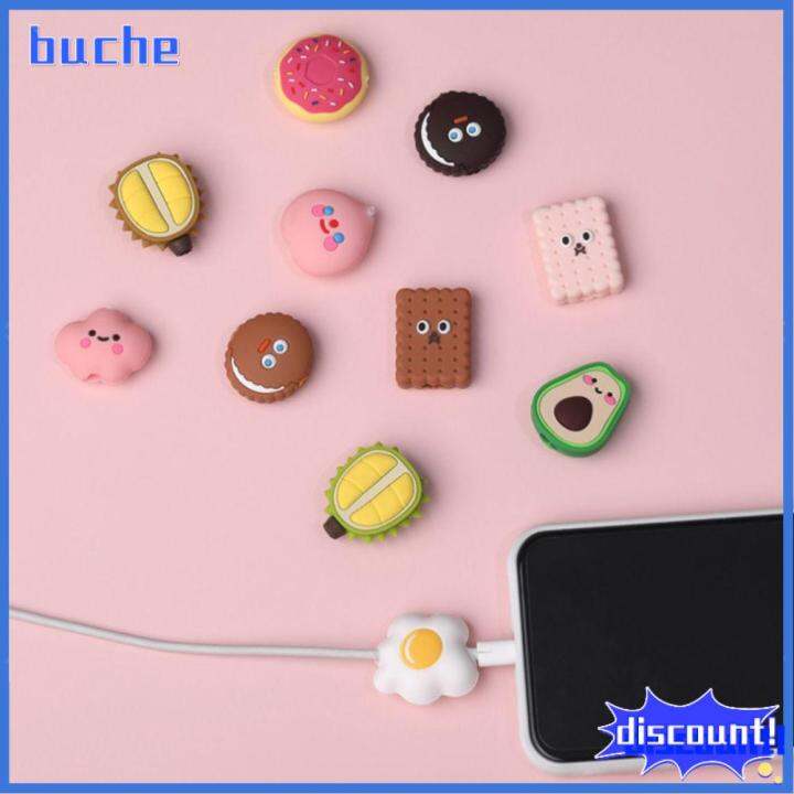 BUCHE Animal Cartoon Cute Cable Protector Wire Organizer Charging Cable ...