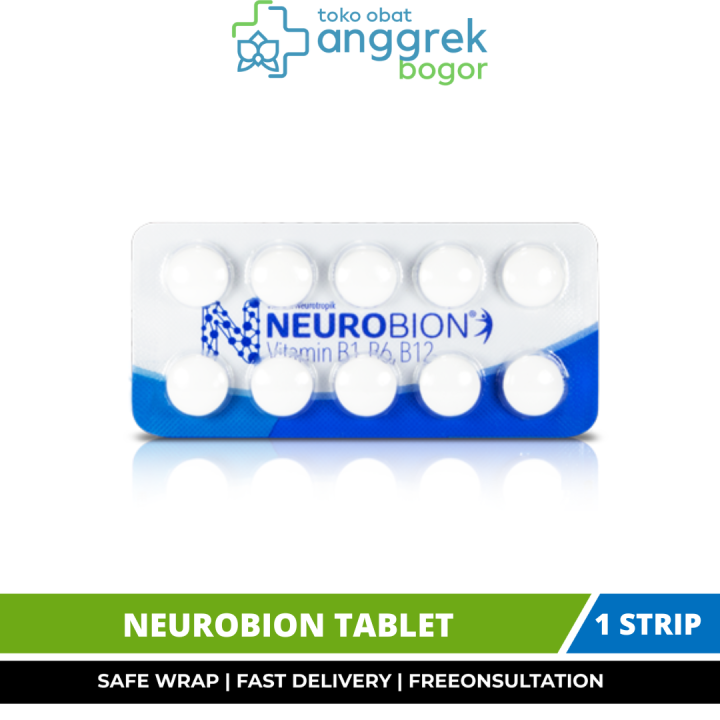 NEUROBION 10 TABLET PUTIH/VITAMIN B COMPLEX/MENGATASI KRAM OTOT ...