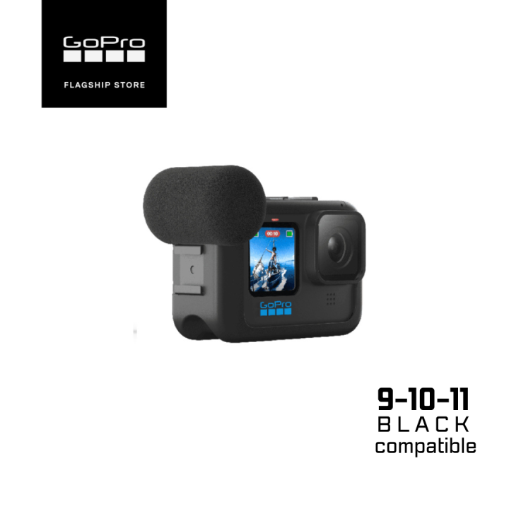 GoPro Mods /Media Mod ไมค์เสริมของรุ่น HERO9-10-11-12 เคสพร้อมไมค์รอบ ...