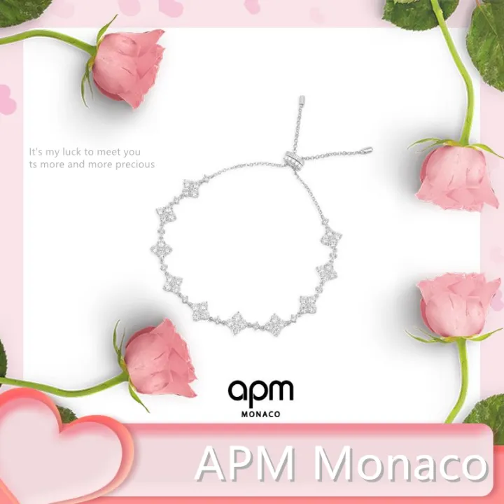 APM Monaco สร้อยข้อมือแบบปรับได้สำหรับผู้หญิงสไตล์แฟชั่นเครื่องประดับ ...