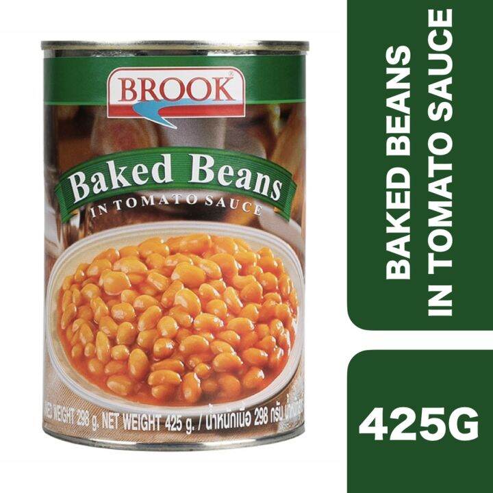 New arrival🔹🔹 ( x 1 ชิ้น) 🔹Brook Baked Beans in Tomato Sauce 425g ++ บ ...