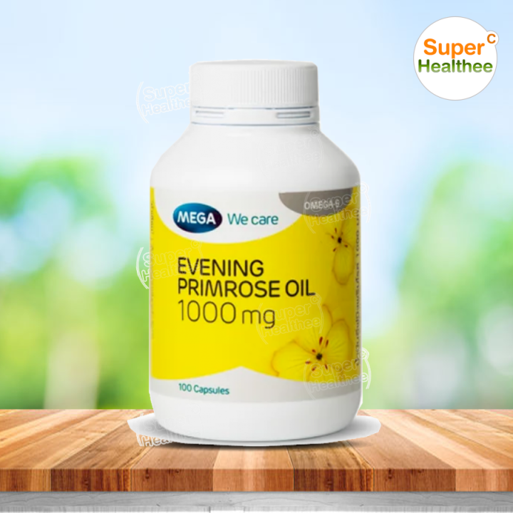 Mega we care evening primrose oil epo 1000mg 100 แคปซูล เมก้า วีแคร์ ...
