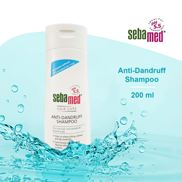 Sebamed Anti-Dandruff Gentle Cleansing Shampoo 200ml for Oily Skin ...
