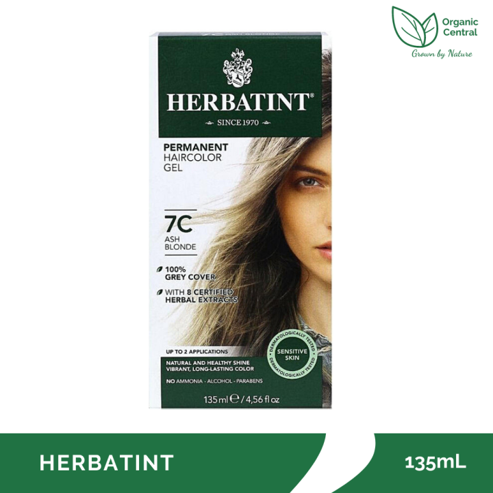 Herbatint 7C Ash Blonde Hair Color 135mL | Lazada PH