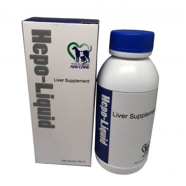Hepo-Liquid วิตามินบำรุงตับ สุนัขและแมว ช่วยเสริมการทำงานของตับ กำจัด ...