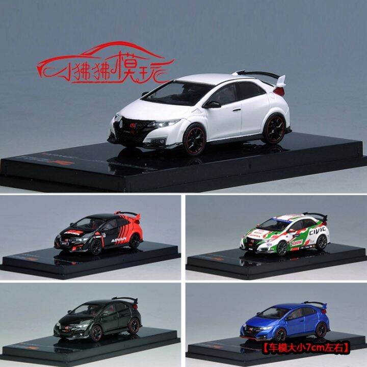 TW spot Tarmac Works 1:64 Honda Civic Type R FK2 car model ADVAN | Lazada.co.th