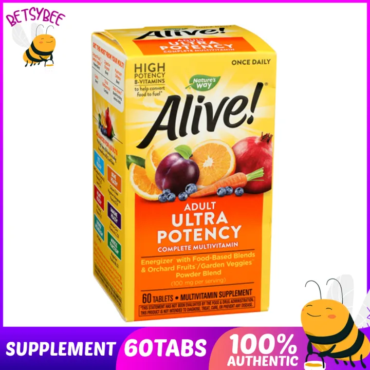 Nature's Way Alive! Once Daily Complete Multivitamin Ultra Potency for ...