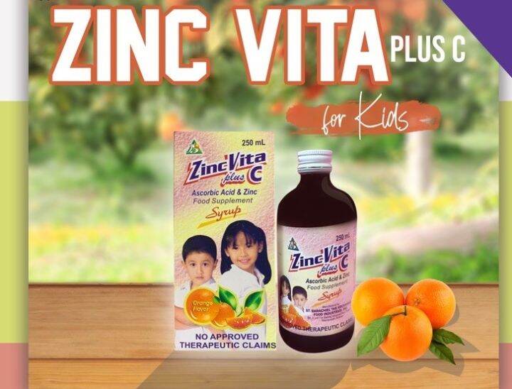 Zinc Vita Plus C Syrup 250ml | Lazada PH