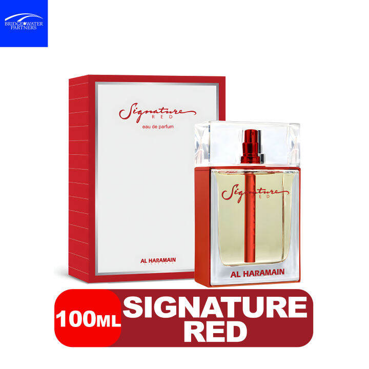 Al Haramain Signature Red EDP (100ml) | Lazada PH