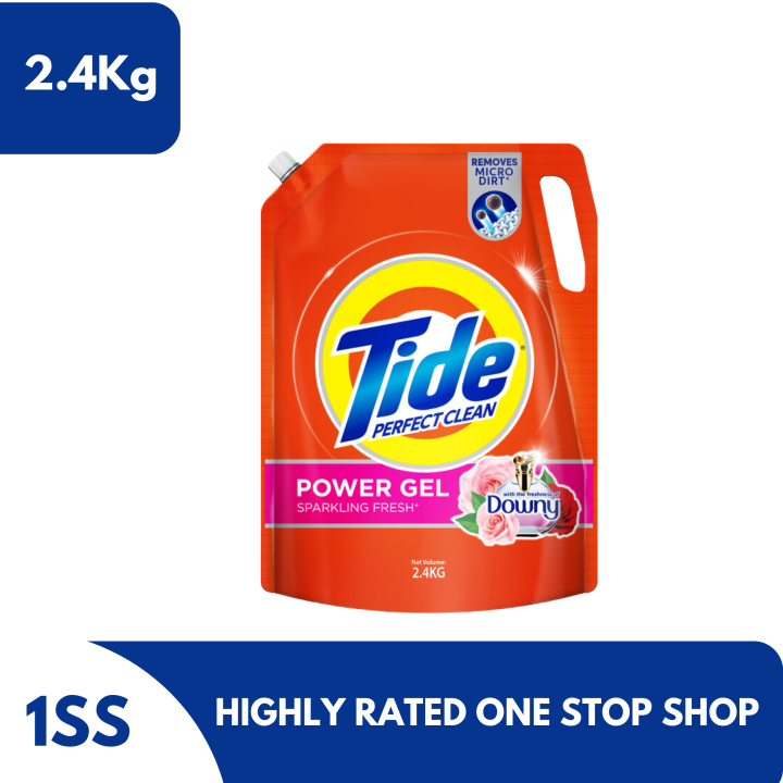 Tide Power Gel Sparkling Fresh Liquid Detergent, 2.4Kg | Lazada PH