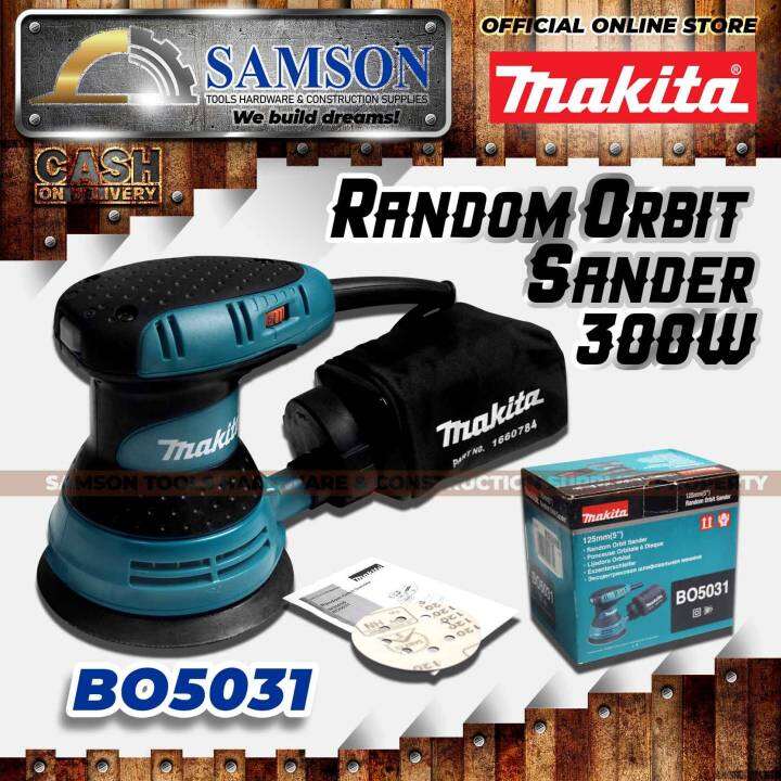 MAKITA MCA 300W 4-7/8" 123mm Random Orbit Sander (BO5031) *SAMSON TOOLS ...