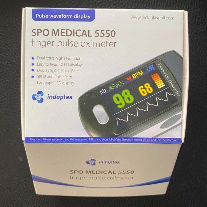 Boutique INDOPLAS Finger Pulse Oximeter SPO 5550 W/ 1 YEAR WARRANTY ...