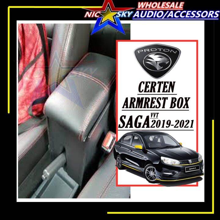 Certen Armrest-Box of PROTON-SAGA 2016,2019,2020,2021 kereta saga new ...
