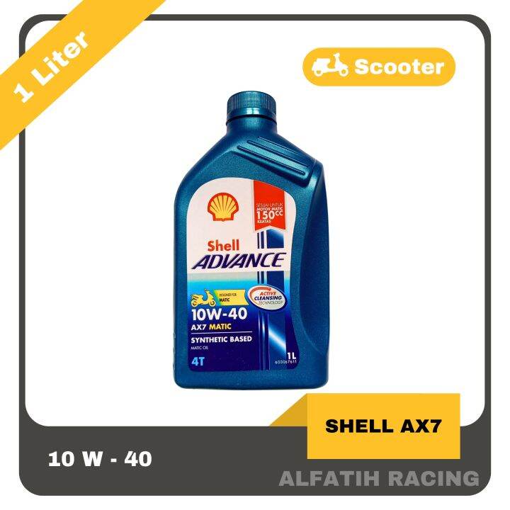Shell AX7 Matic 1L CKD | Lazada Indonesia