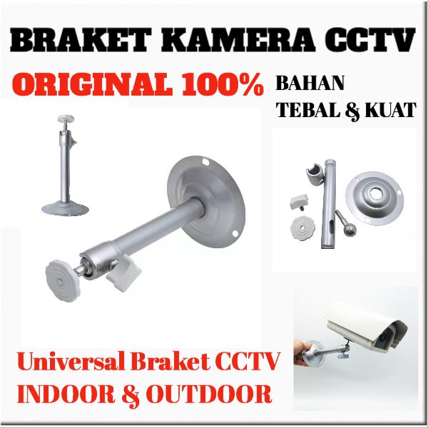 Braket CCTV universal Braket cctv outdoor dan cctv indoor kamera ...